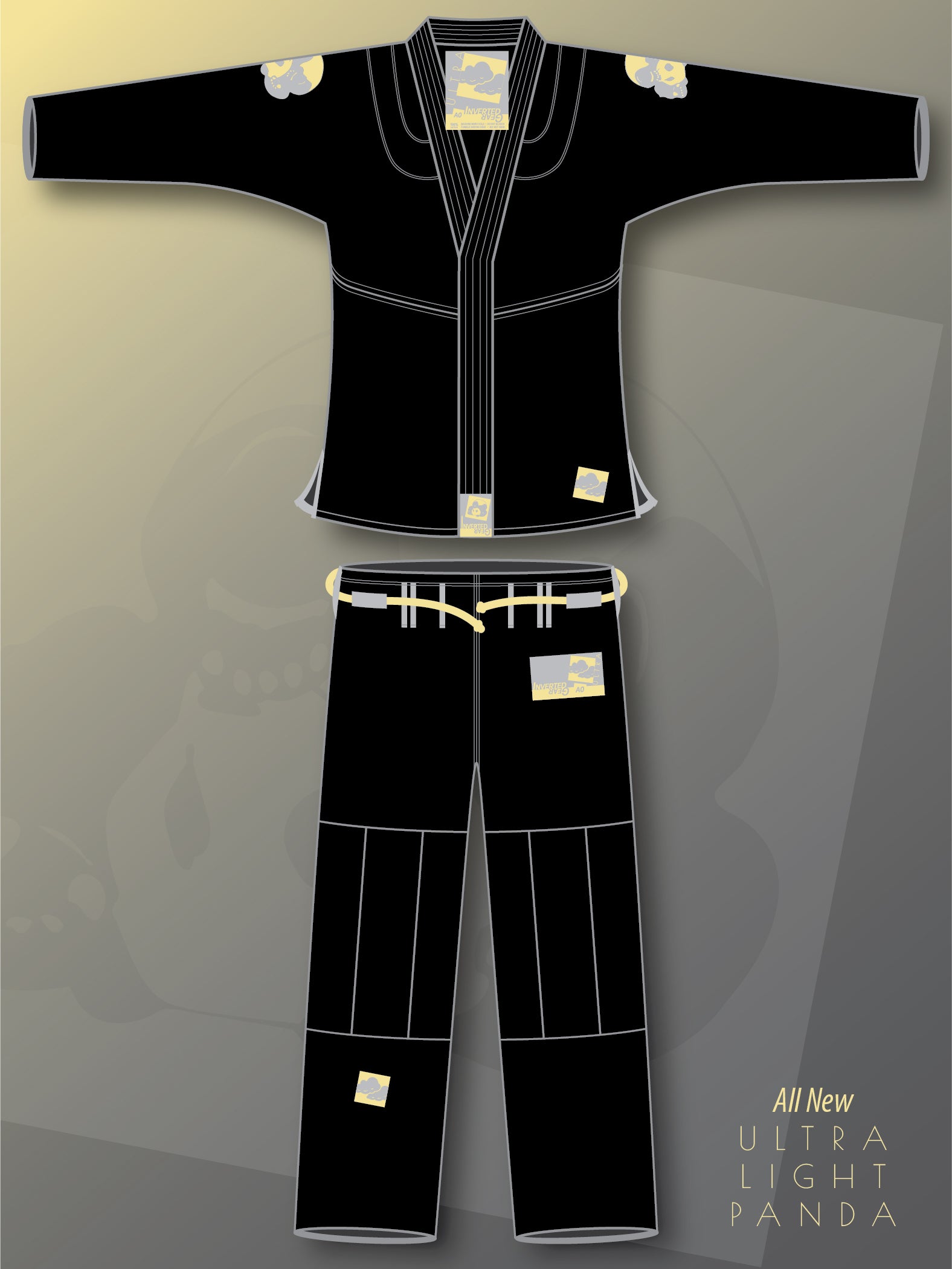 Inverted Gear Ultra Light Gi 2021 - Black – Inverted Gear EU